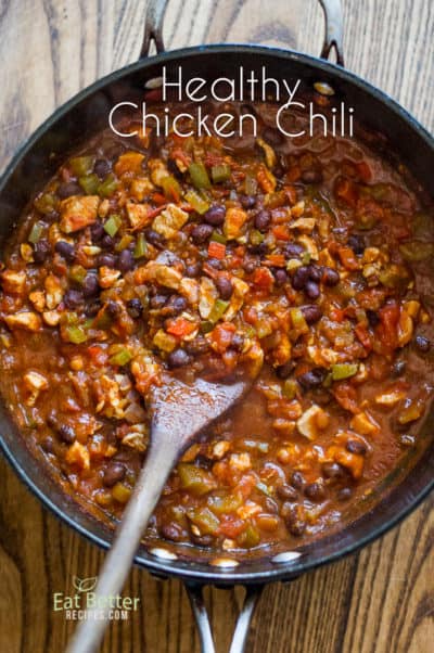 Healthy Chicken Chili Recipe with Fresh Vegetables | Eat Better Recipes